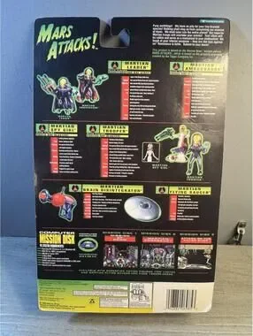 Trendmasters | Toys | 996 Mars Attacks Martian Spy Girl Freeze Ray ...